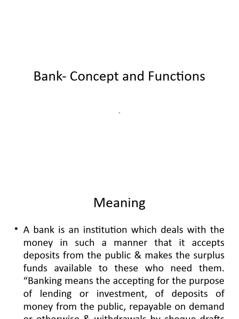 T-1 Banking | PDF | Banks | Loans