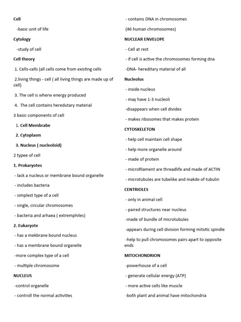 Cell BIOLOGY | PDF | Endoplasmic Reticulum | Cell (Biology)