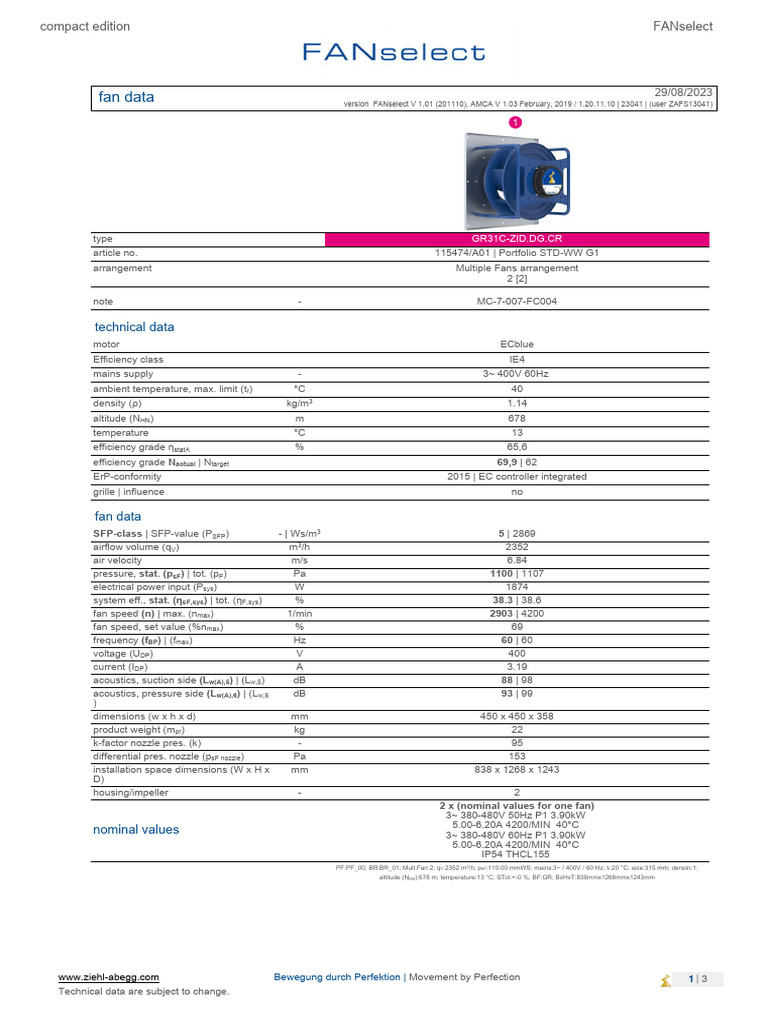MC 7 007 Fc004 Ventilador | PDF | Mechanical Engineering | Classical ...