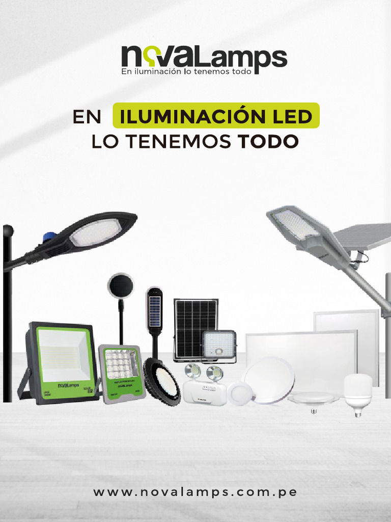 Catalogo Novalamps 2023 | PDF | Diodo emisor de luz | Color