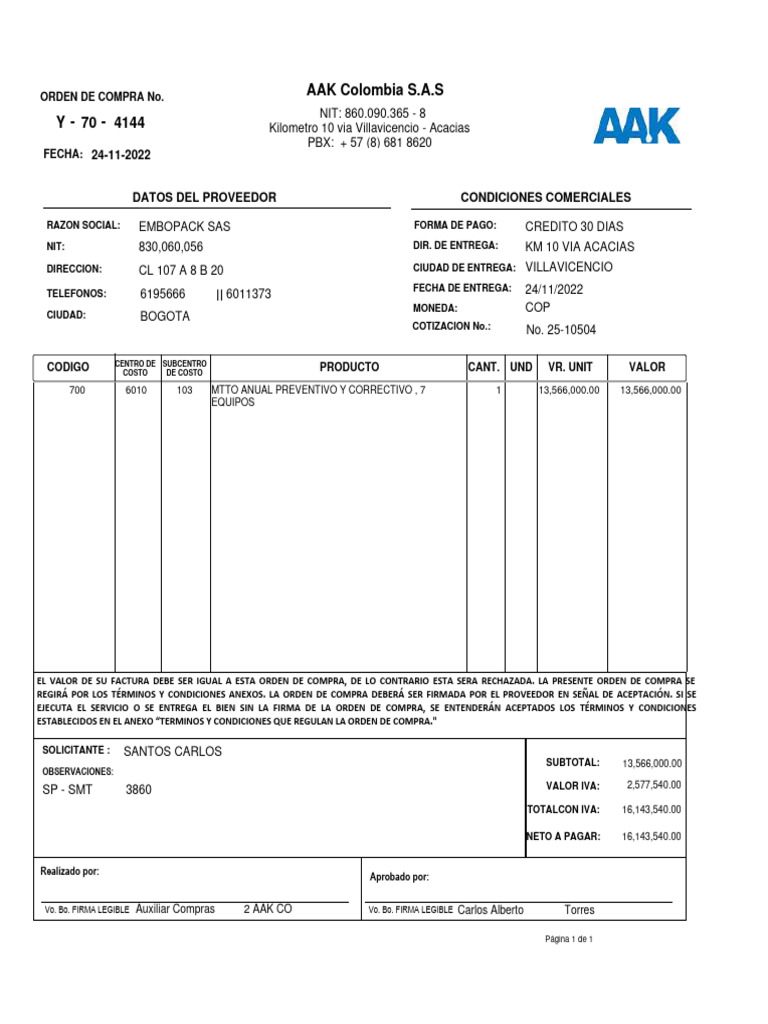 Y-70-4144 EMBOPACK SAS Auto | PDF