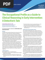 The Otpf 4 | PDF | Occupational Therapy | Cognition