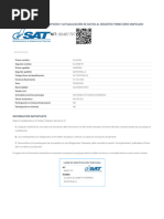 Portal SAT - Impresión de RTU - Guatemala | PDF
