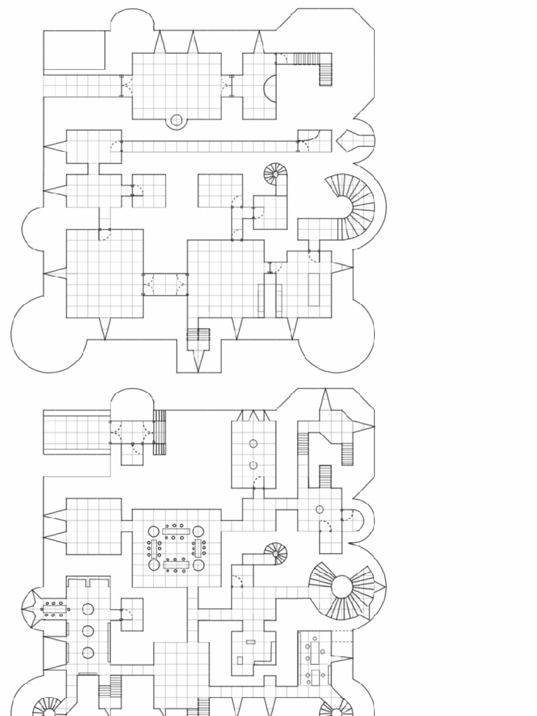 Castle Korvosa Floorplan | PDF