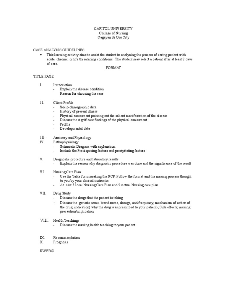  Best Nursing Case Study Tips On Writing A Nursing Case Study 2019 01 29