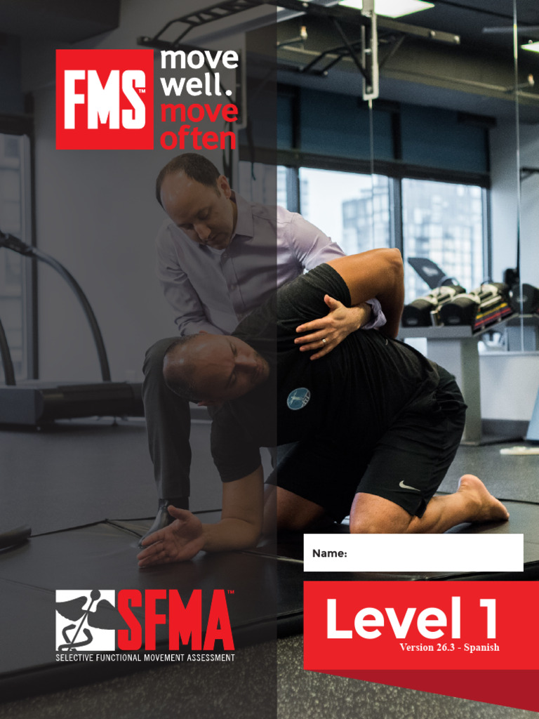 SFMA-Version 26.3 Spanish - 2021 - Spain | PDF | Dolor | Evaluación