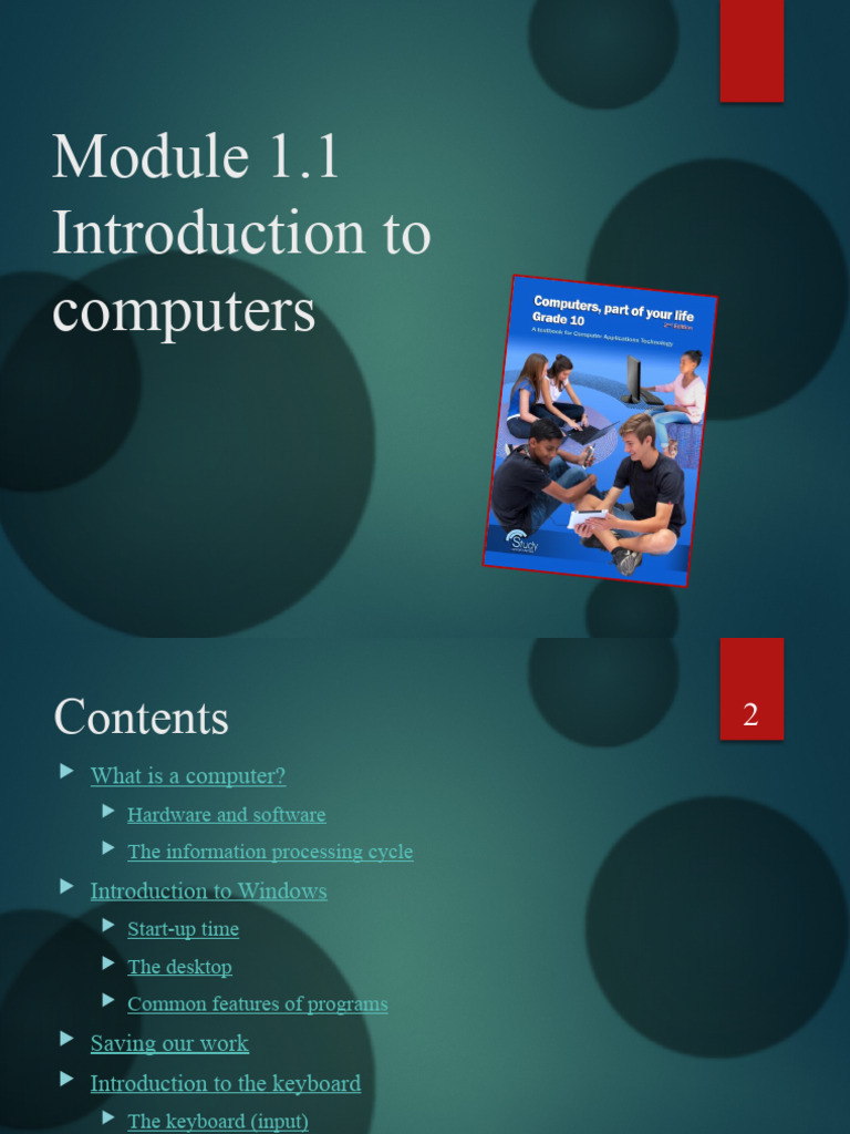 Computer Skills Intro Computers Pdf Window Computing Computer Hardware 