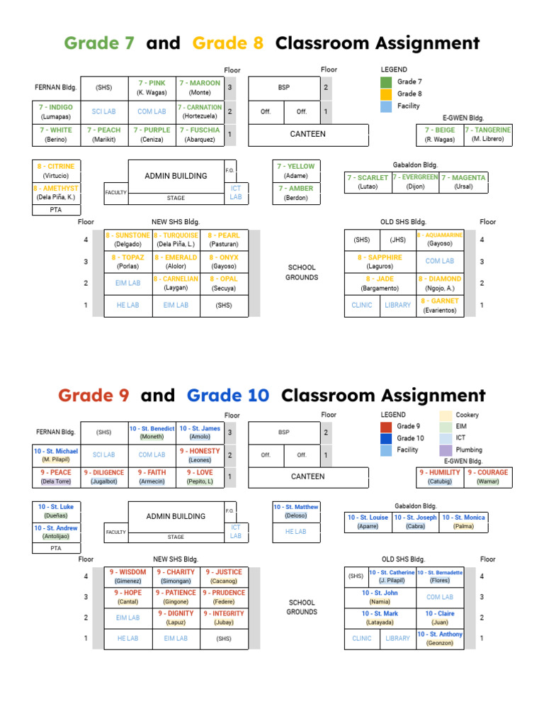 Room Assignment | PDF | Minerals | Gemstone