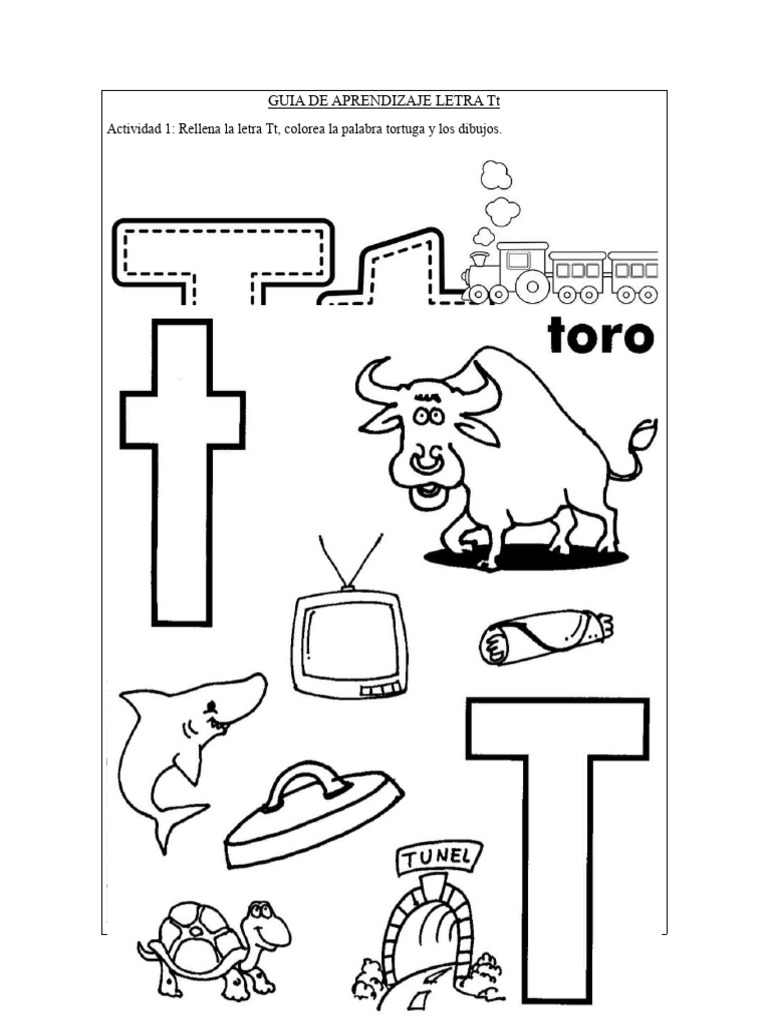 GUIAS LETRA Tt | PDF