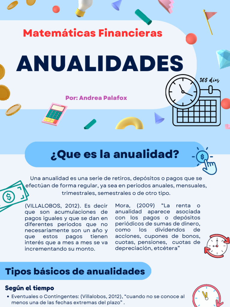 Anualidades | PDF | Interés | Business