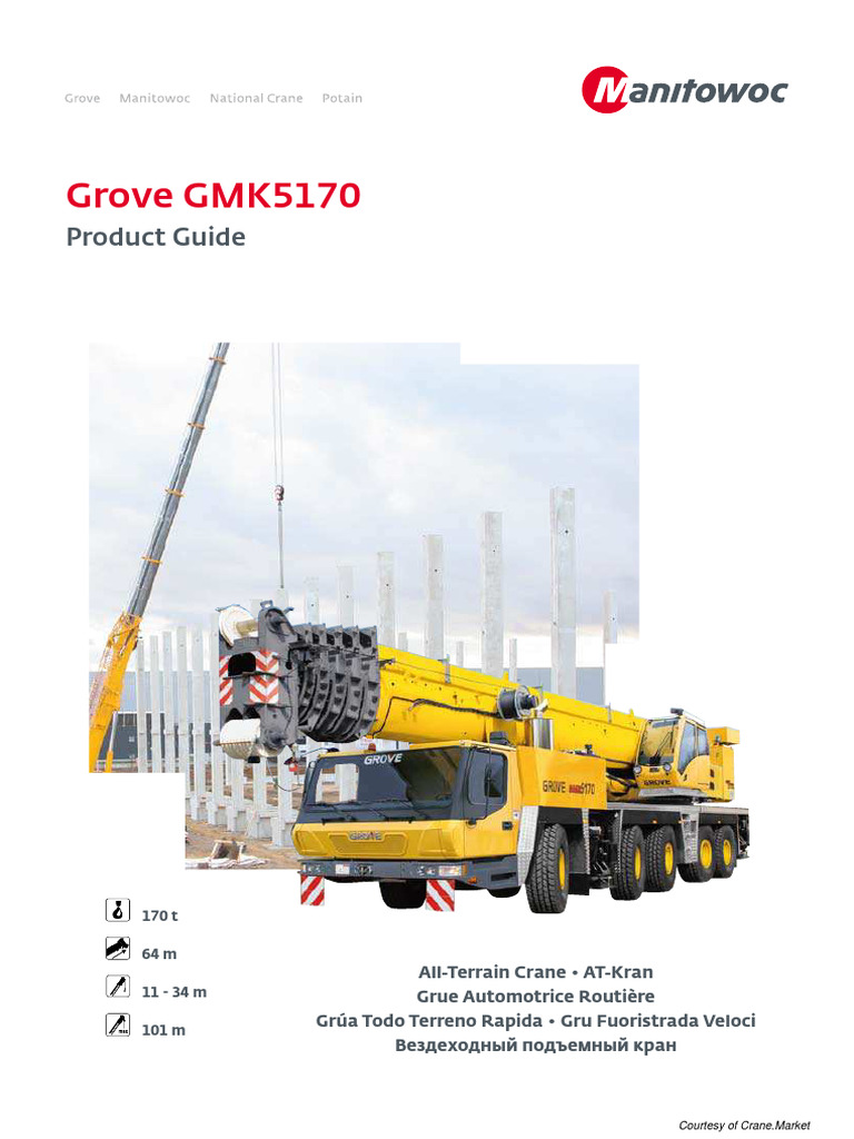 Grove GMK 5170 | PDF