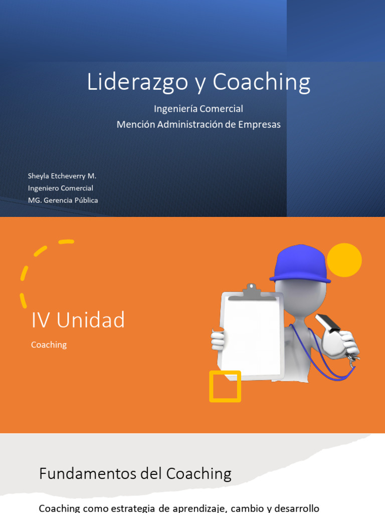 A IV Liderzgo y Coaching | PDF | Liderazgo | Evaluación