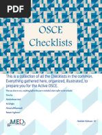 OSCE Checklist Chest Pain History Taking | PDF