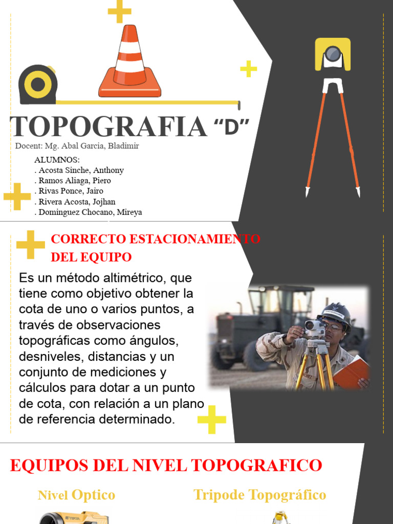 Trabajo N.1 Topografia 1.2 | PDF | Topografía