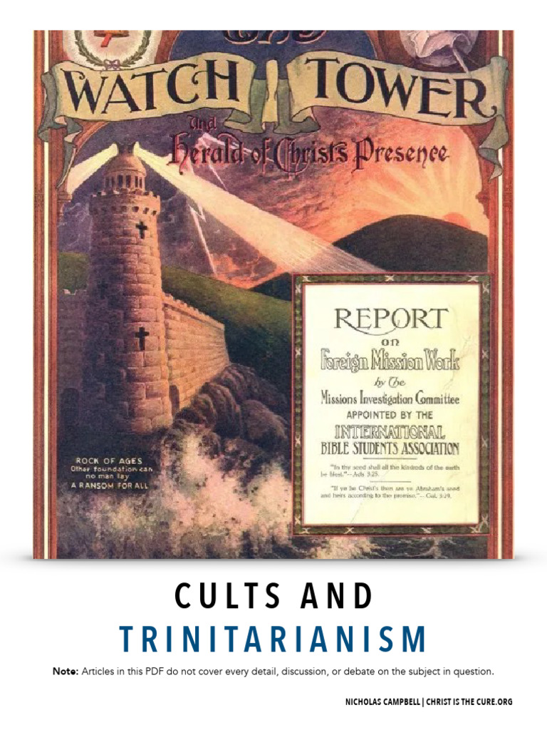 Cults and Trinitarianism | PDF | Oneness Pentecostalism | God The Father