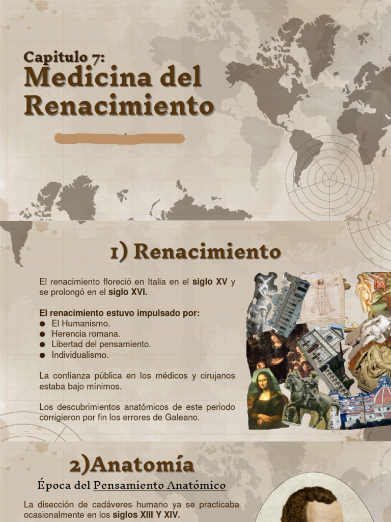 CAPITULO 7 MEDICINA DEL RENACIMIENTO | PDF | Ciencias de la Salud | Cuidado de la salud