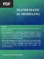 A First Course in Mathematical Modeling | PDF