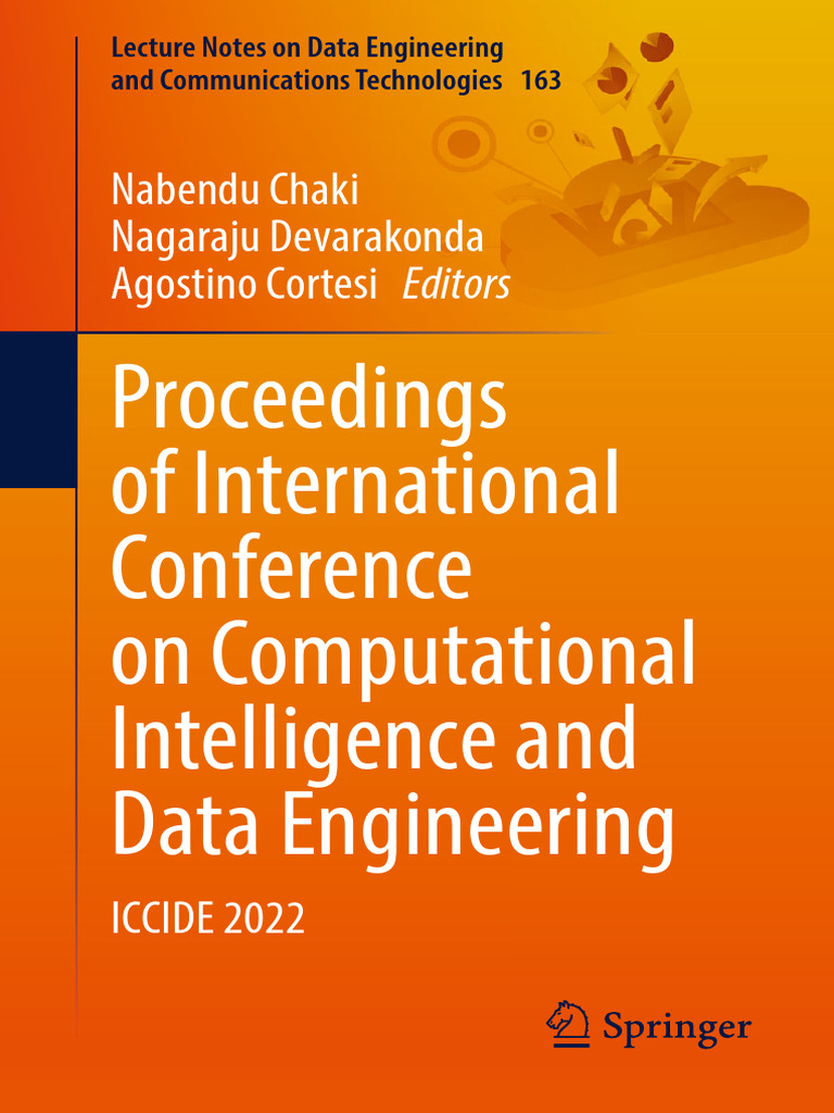 Proceedings of International Conference On Computational Intelligence and Data Engineering ...