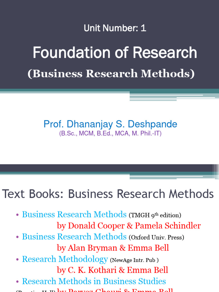 BRM (Unit 1) - 1 | PDF | Knowledge | Information