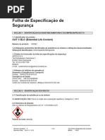 Msds 1747 Ba | PDF | Bateria (eletricidade) | Materiais perigosos