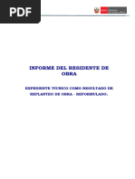 Informe de Revision Del Expediente Tecnico | PDF | Presupuesto | Diseño