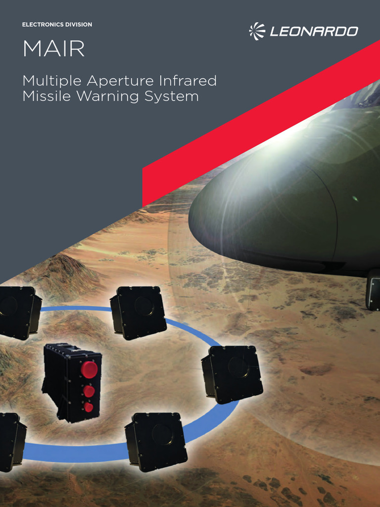 MAIR Multiple Aperture IR Missile Warning System (mm09000) LQ | PDF | Infrared | Electromagnetic ...