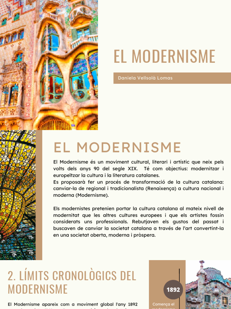 El Modernisme | PDF