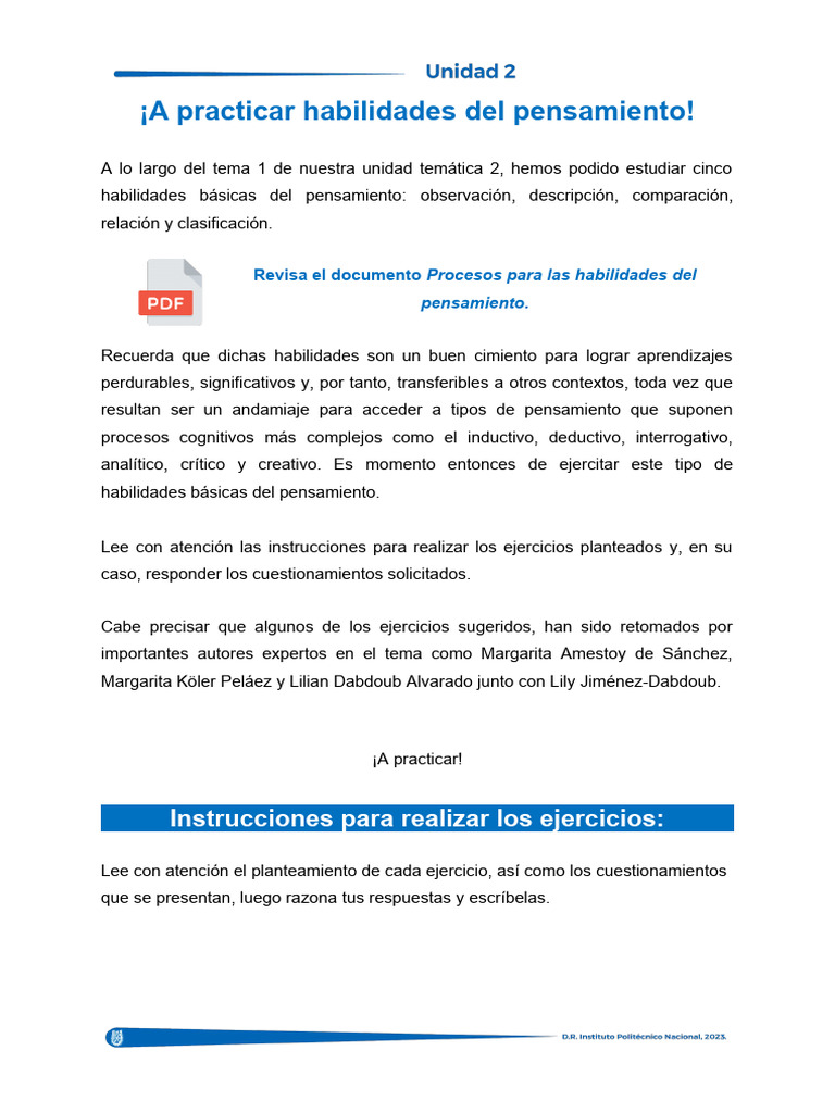 HPTD - U2 - Act4 - Formato - Ejercicios HP - CE | PDF | Iniciativa empresarial | Pensamiento