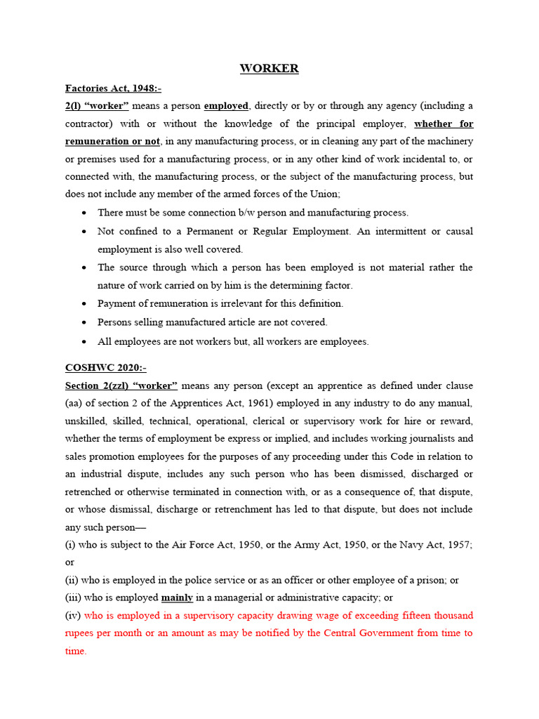 Worker | PDF | Employment | Strike Action