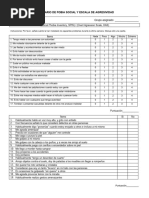 Escala de Agresividad Manifiesta (Overt Agression Scale, OAS) | PDF