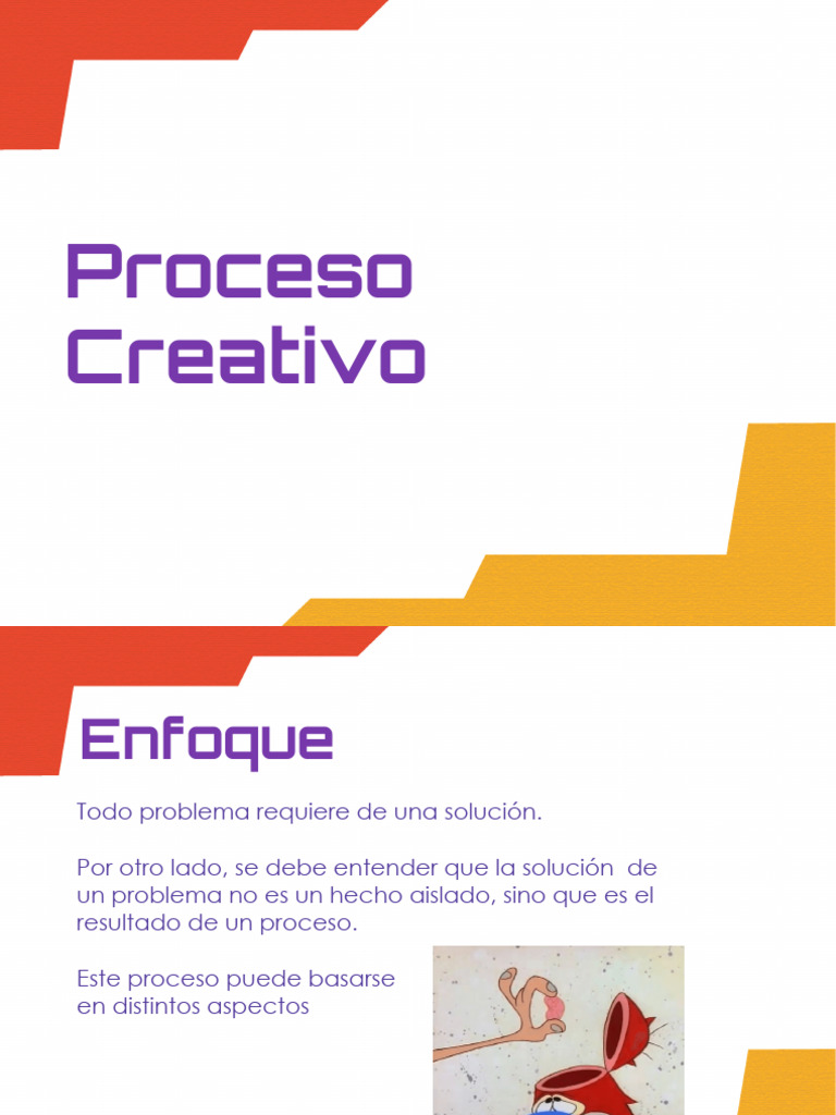 Proceso Creativo | PDF | Creatividad | Pensamiento