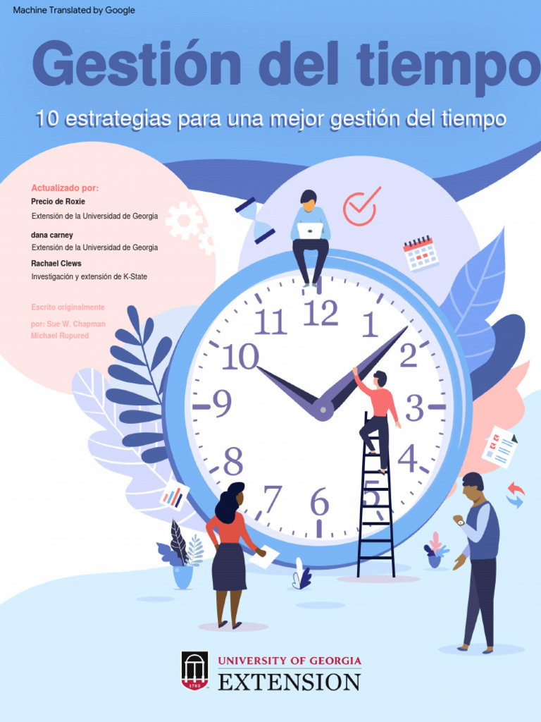 Estrategias para gestionar el tiempo | PDF | Gestión del tiempo ...