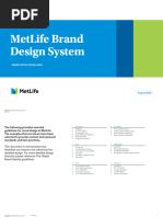 MetLife Brand Architecture Guidelines Final | PDF | Logos | Brand