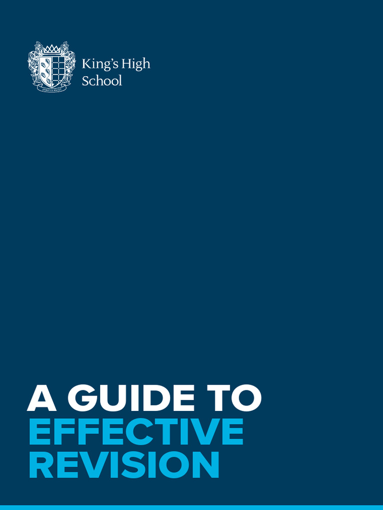KHS Revision Booklet.176745516 | PDF | Memory | Learning