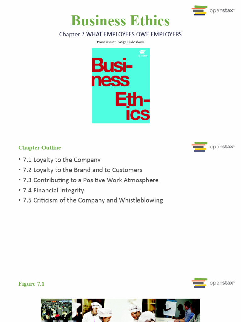 OSX Ethics Ch07 PPT | PDF | Employment | Creative Commons License