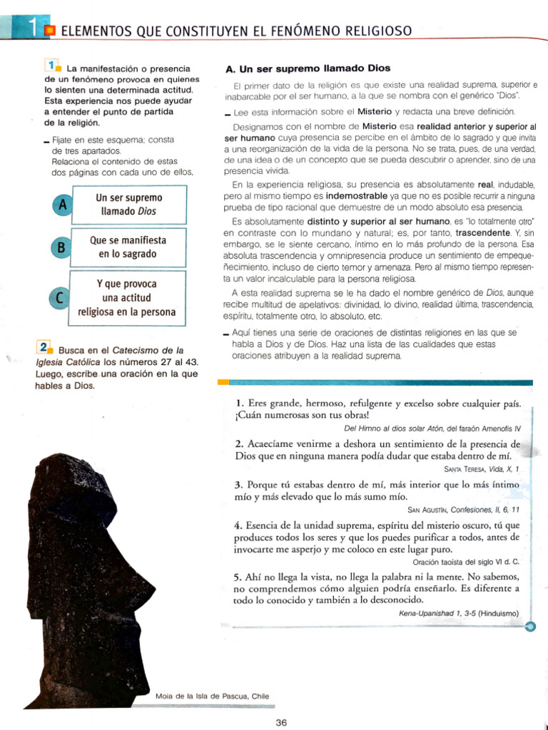 Elementos Del Fen Meno Religioso | PDF