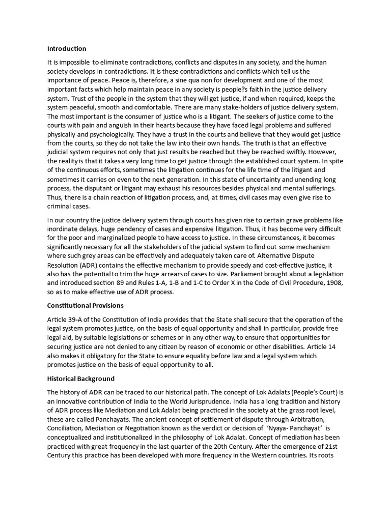 ADR Record File | PDF | Alternative Dispute Resolution | Mediation