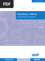O-Ring Size Chart | PDF | Technology & Engineering