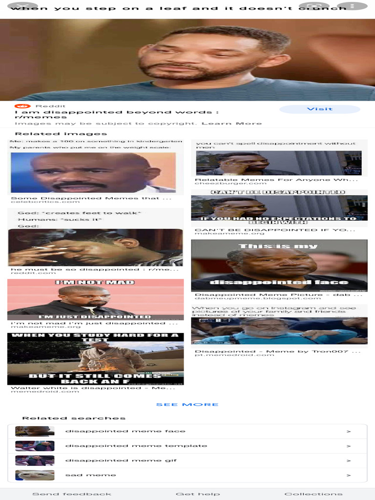 Disappointed Meme - Google Search | PDF