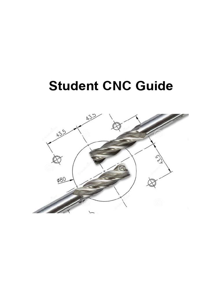 Tormach CNC Student Guide 0 | PDF | Numerical Control | Secondary ...