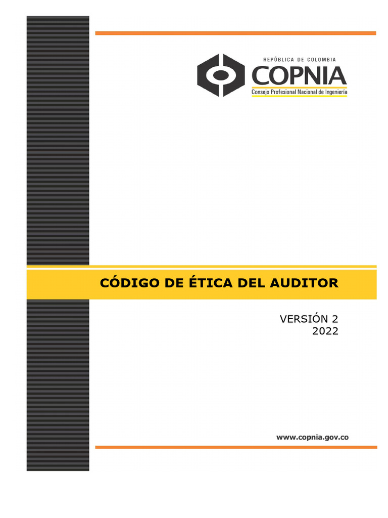 Codigo de Etica Del Auditor | PDF | Auditoría | Contralor