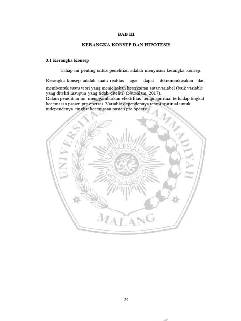 Kerangka Konsep Ratna | PDF