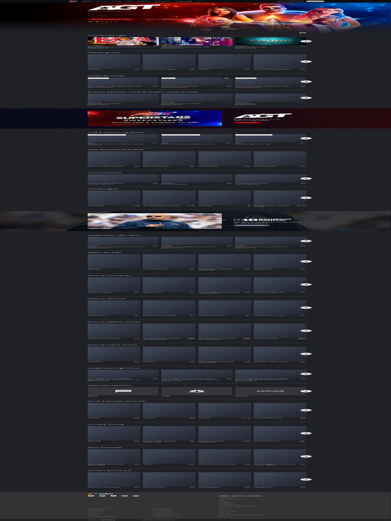 NBC TV Network - Shows, Episodes, Schedule | PDF | Nbc | The Tonight Show