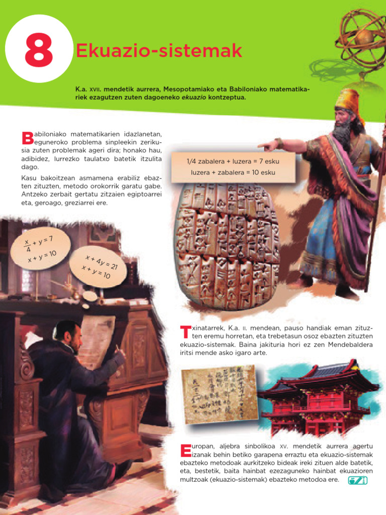 8 Gaia EkuazioSistemak | PDF