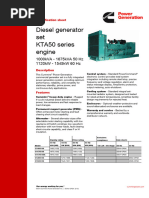 C1250D6 Data Sheet Package | PDF | Diesel Engine | Electricity