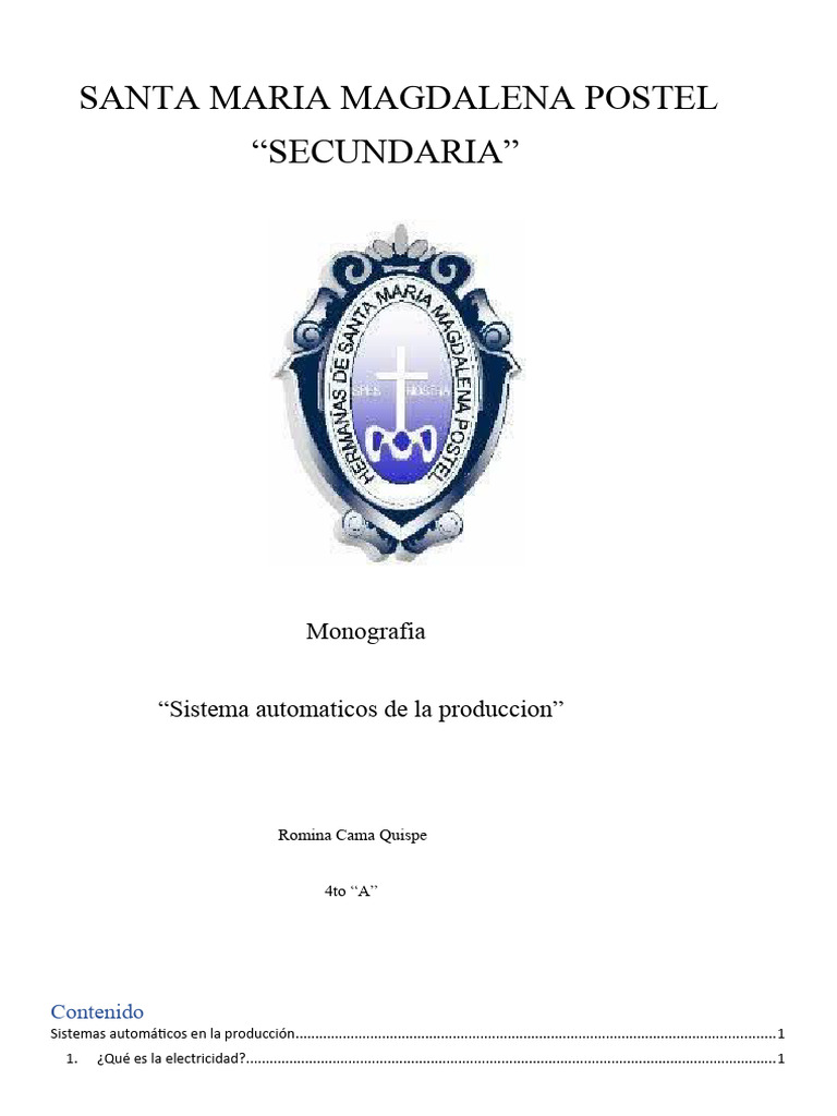 Santa Maria Magdalena Postel | PDF | Energía renovable | Electrónica