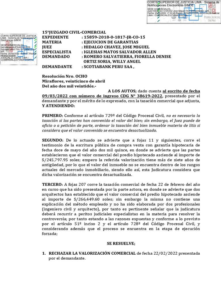 Res 2018158590112627000366232 | PDF | Testigo experto | Instituciones ...