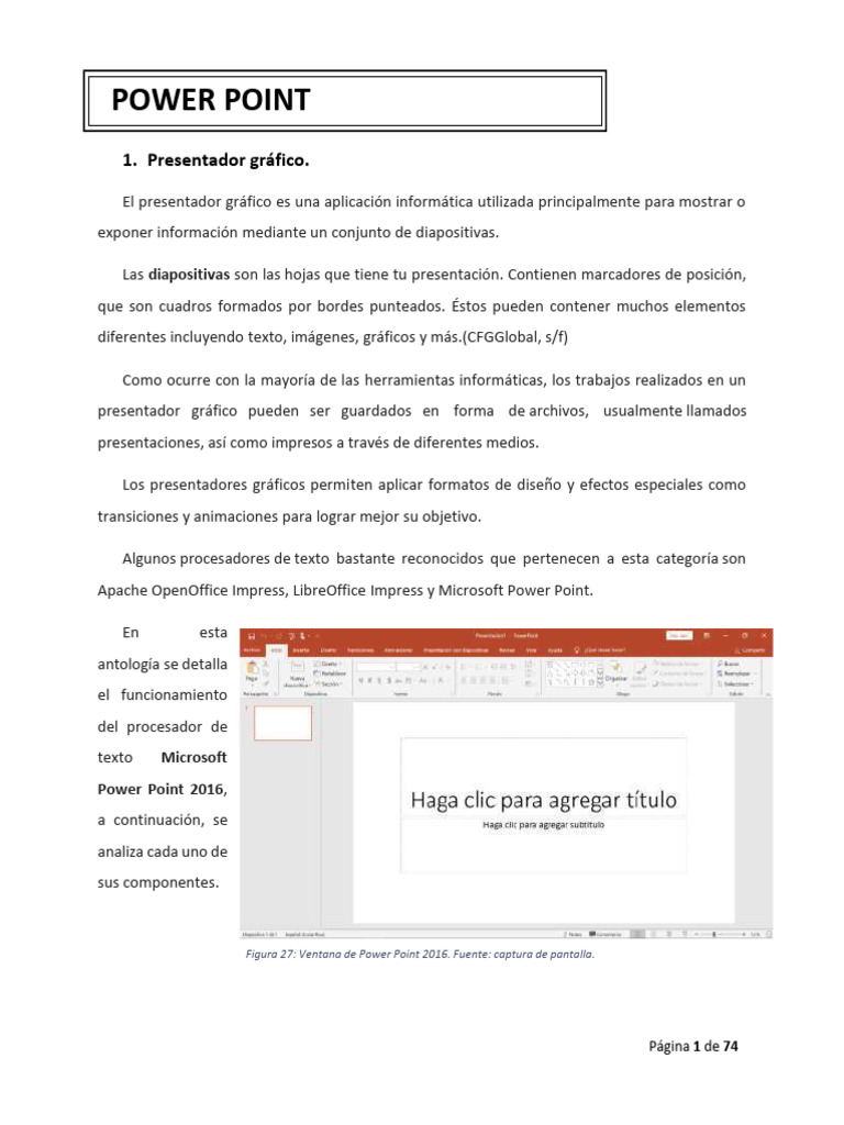 Manual Power Point | PDF | Microsoft PowerPoint | Hipervínculo
