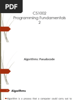 Pseudocode practice questions with answers | PDF | Computer Programming | Computing