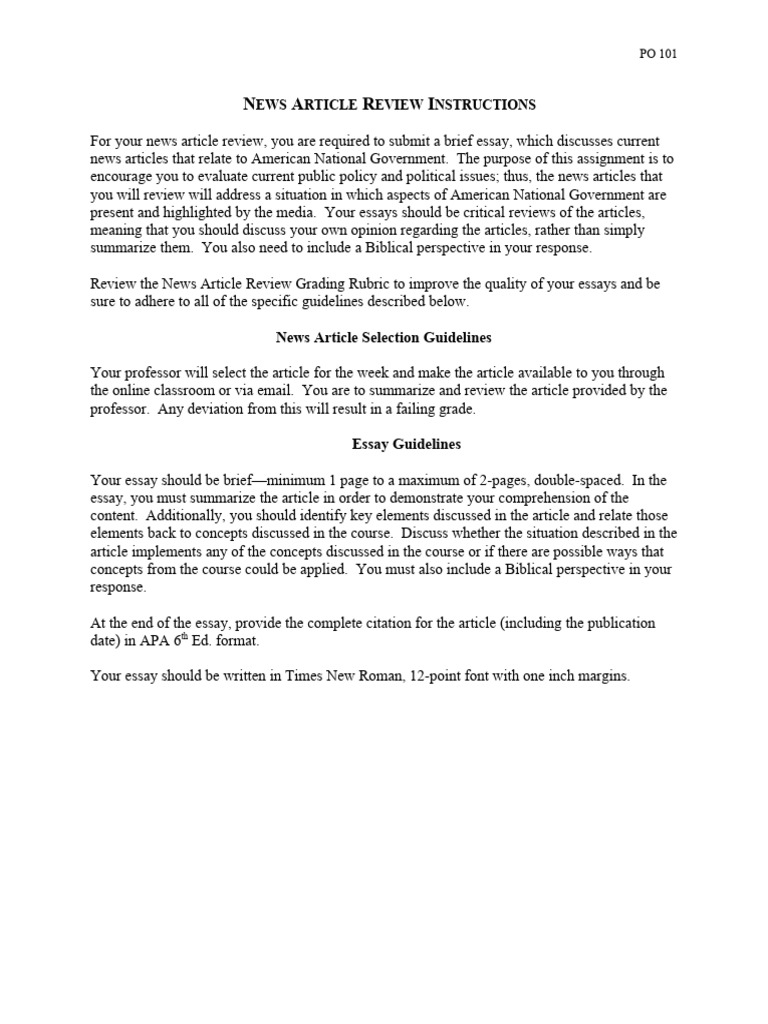 American Gov News Review Guide | PDF